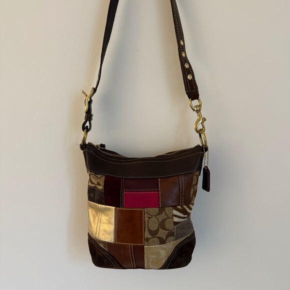 Coach | Bags | Vintage Coach Leather Patchwork Purse | Poshmark